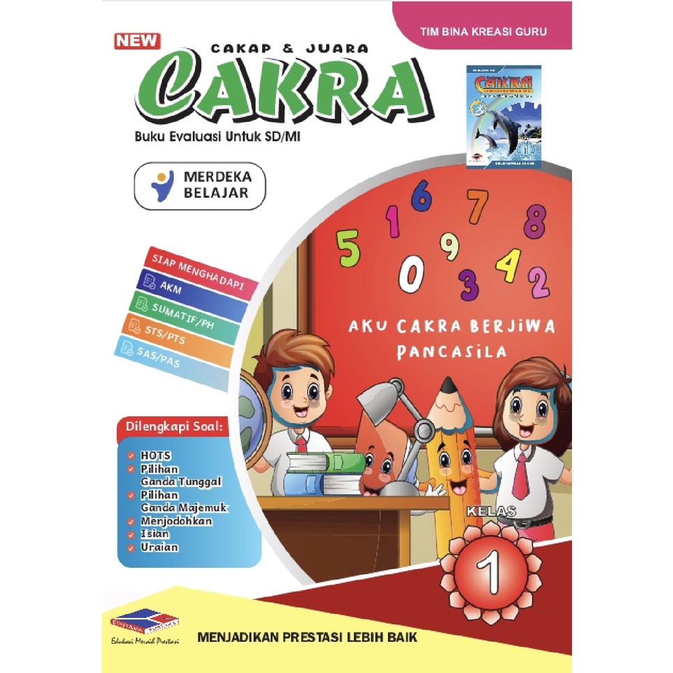Jual CAKRA 1 - BANK SOAL - Buku Evaluasi dan Latihan Soal untuk SD/MI ...
