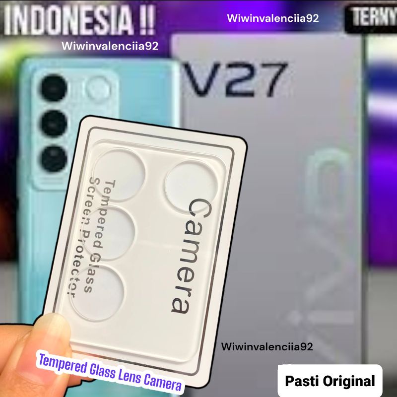 Jual [ CLEAR ] Tempred Glass Lens Camera Vivo V29 V29e V27e V27 5G V25 ...