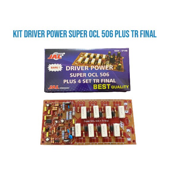 Jual KIT DRIVER POWER SUPER OCL 506 PLUS 4 SET TR FINAL | Shopee Indonesia
