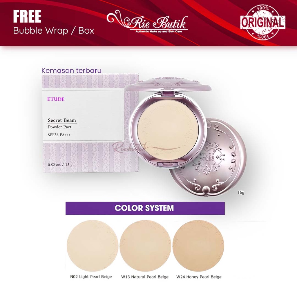 Jual Etude House Secret Beam Powder Pact 15g Original | Shopee Indonesia