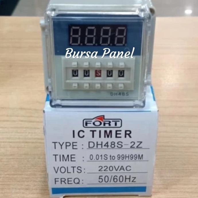Jual Timer Digital model Omron DH48S-2Z merk FORT | Shopee Indonesia