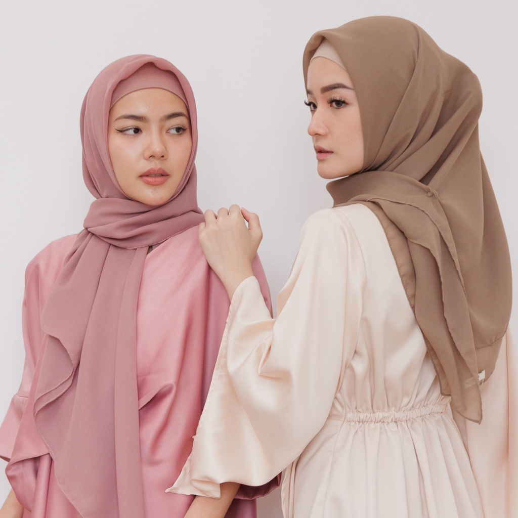 Jual [ Canary ] Hijab Square Polycotton Premium / Kerudung Segi Empat ...
