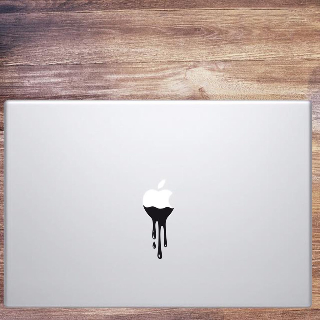 Jual Stiker Apple Melting - Meleleh - Laptop Decal Macbook Sticker ...