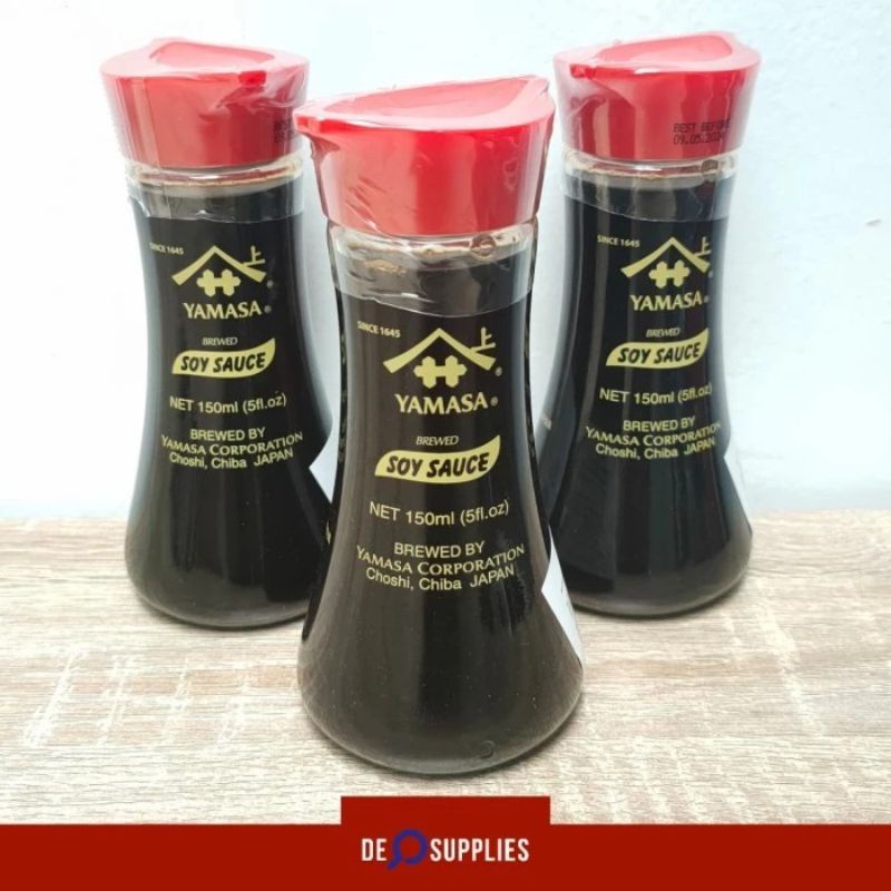 Jual Kecap Yamasa Soy Sauce Premium 150ml - Shoyu Jepang Dispenser Asin | Shopee Indonesia