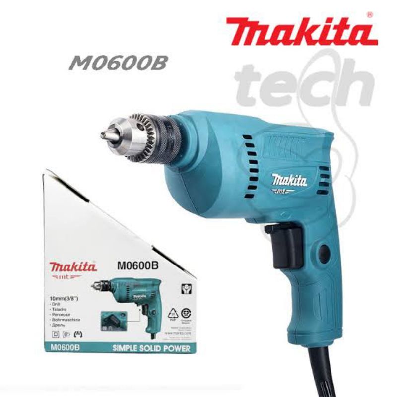 Jual Mesin Bor Maktec MT60 & makita M0600B 10mm | Shopee Indonesia
