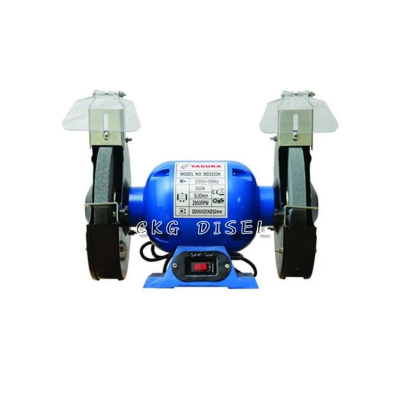 Jual Mesin Gerinda Duduk | Bench Grinder | 8 Inch Yasuka | Shopee Indonesia