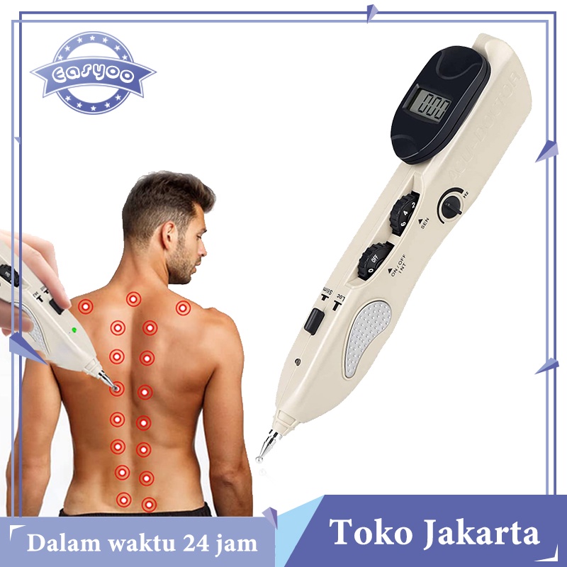 Jual Pro Inteligent Accupunture Pen Electronic Acupuncture Pen Point ...