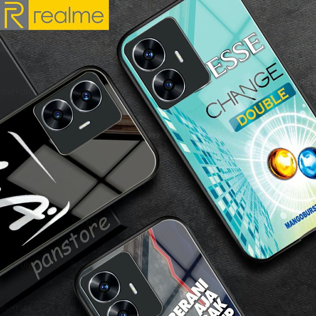 Jual Softcase Glossy Glass Realme C55 Terbaru [SK-26] Casing Handphone ...