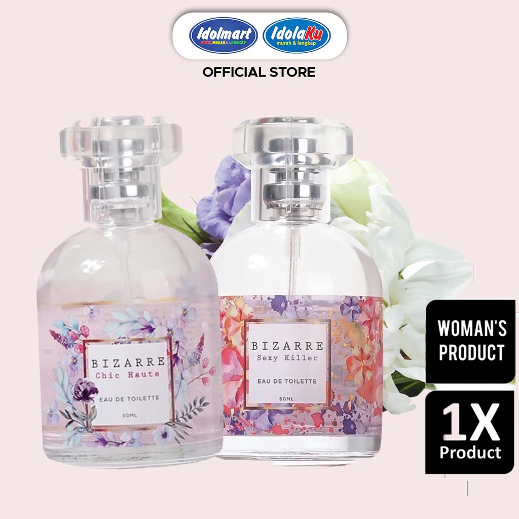 Jual IDOLMART Bizarre Parfum EDT 50ml Parfume Bizzare tahan lama ...