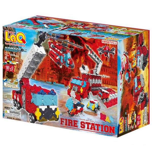 Jual Kids&Beyond 3D Puzzle Bongkah Plastik - LaQ Fire Station | Shopee Indonesia