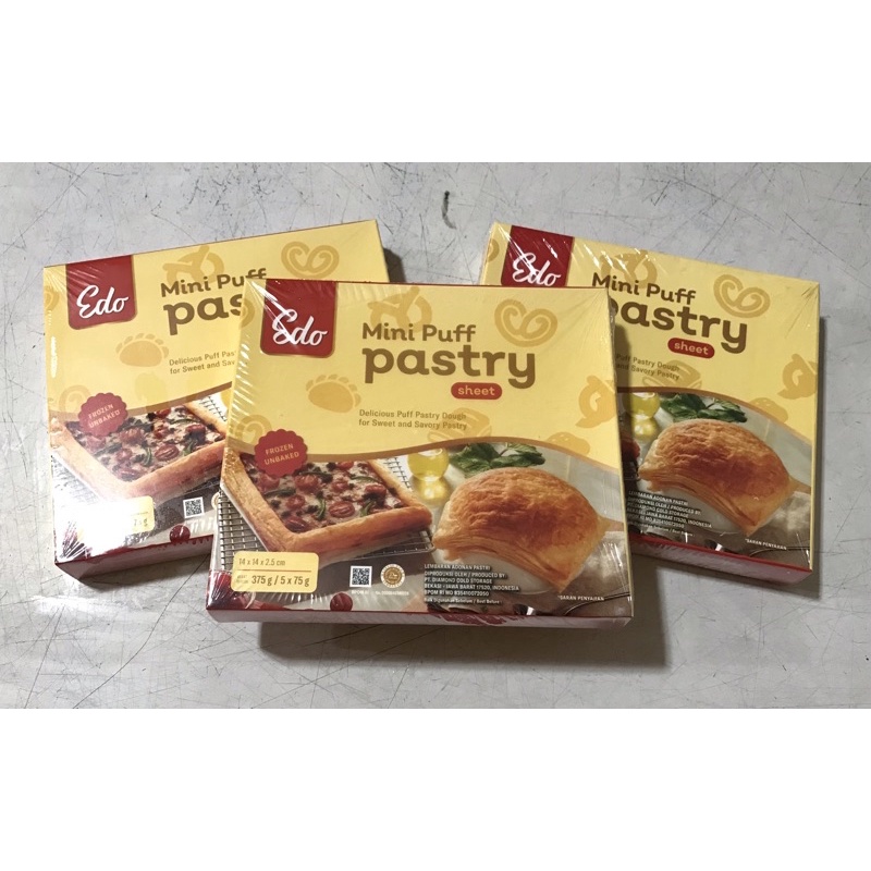 Jual Edo Mini Puff Pastry 375g | Shopee Indonesia