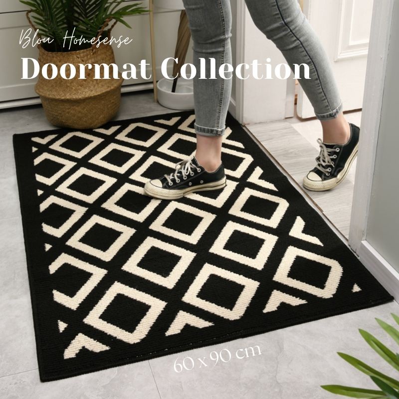 Jual Blou Keset Pintu Masuk Minimalis Simple Hitam Putih Abu Coklat ...