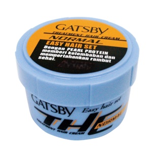 Jual GATSBY HAIR CREAM TREATMENT NORMAL BOTOL 125g | Shopee Indonesia