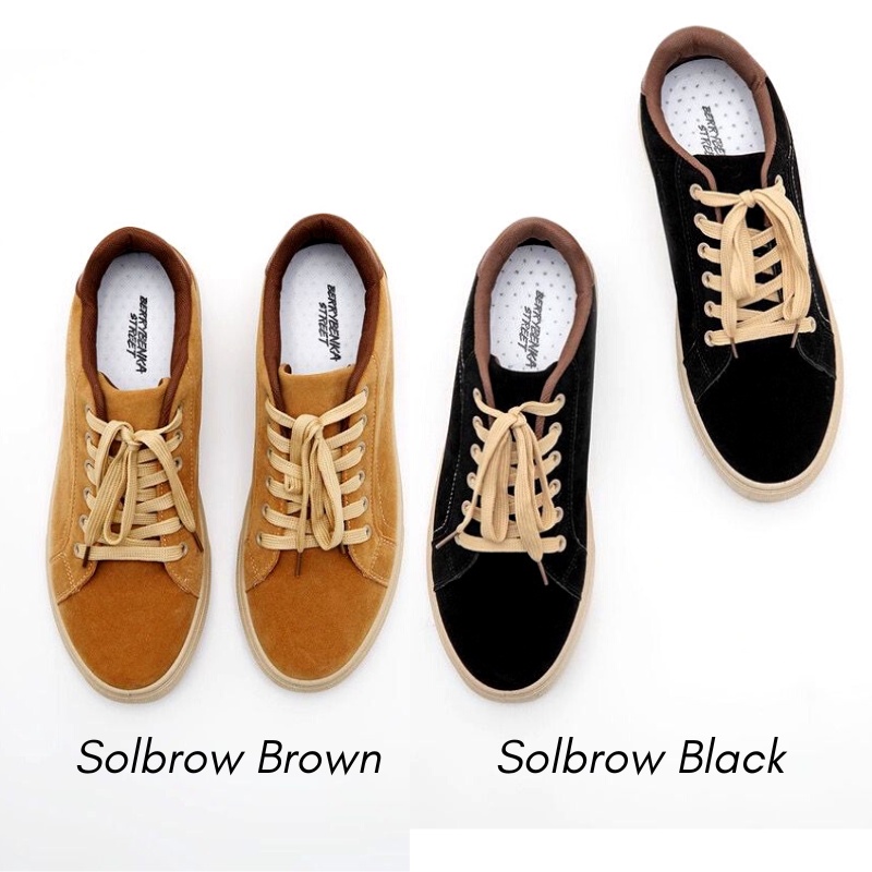 Jual Berrybenka Street - Sepatu Sneakers Pria Solbrow Low Ankle Sneaker ...
