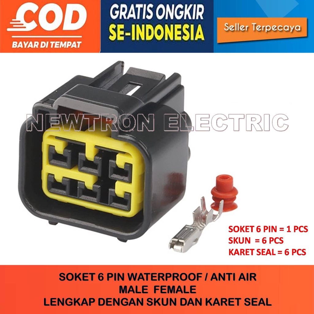Jual Soket CDI 6 Pin Female - SOKET SOCKET KONEKTOR CONNECTOR CDI ... Jual Soket CDI 6 Pin Female - SOKET SOCKET KONEKTOR CONNECTOR CDI ...
