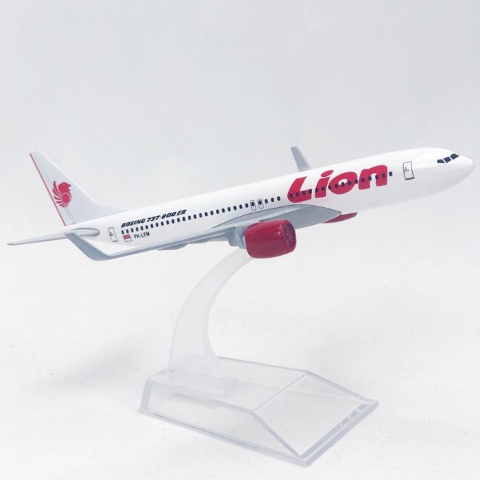 Jual MUST HAVE!! LION AIR B737 MODEL PESAWAT INDONESIA LION BOEING 737 ...