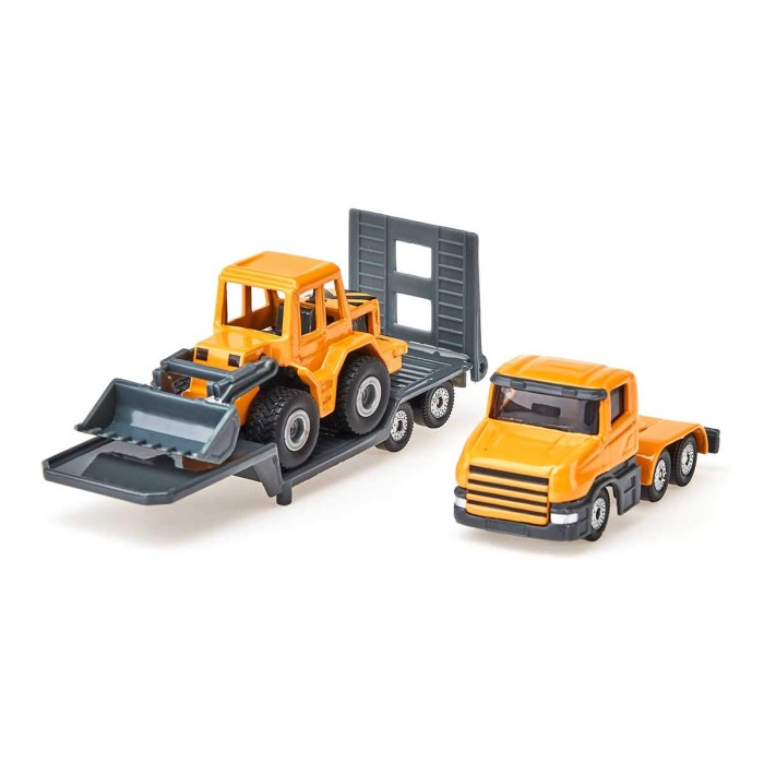 Jual MUST HAVE!! DIECAST MOBIL SIKU LONG 1616 LOW LOADER WITH FRONT LOADER ORIGINAL TERMURAH ...
