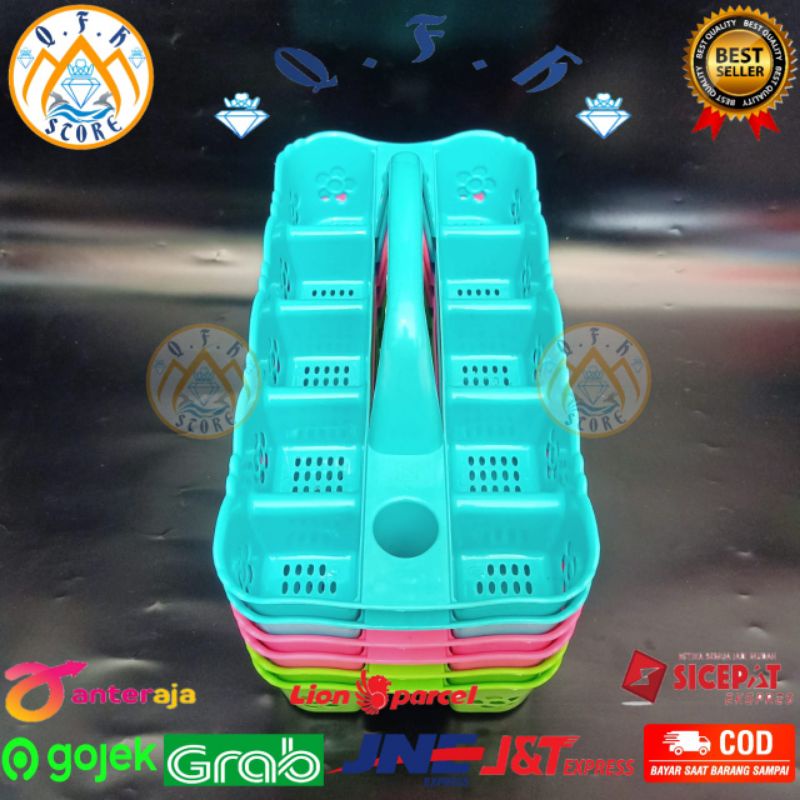 Jual TEMPAT AQUA GELAS ISI 10 PCS/RAK AQUA/TEMPAT AIR GELAS PLASTIK ...