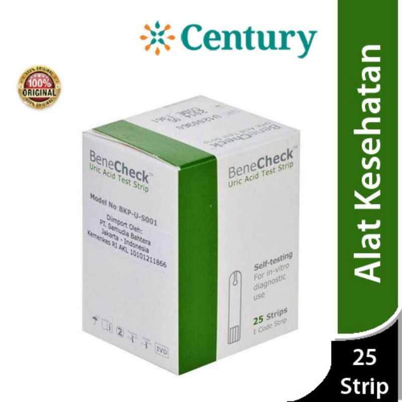 Jual Benecheck Plus 3in1 Single Pack alat / Glucose Strip / Colesterol ...