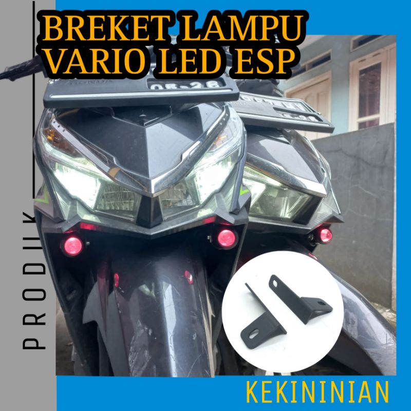 Jual Bracket Lampu D2 Laser Vario Dudukan Lampu Tembak Kolong Vario ...