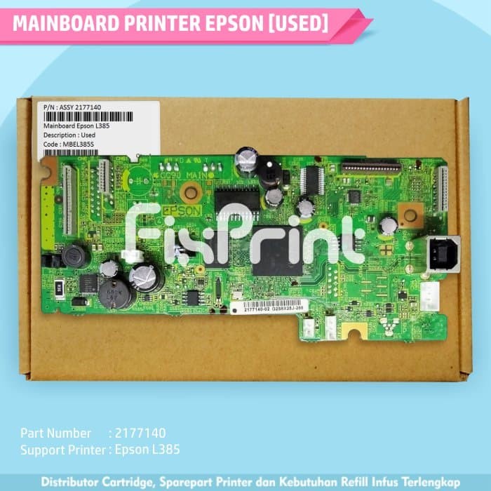 Jual Mainboard Printer Epson L385 Logic Board Motherboard Original Sae ...