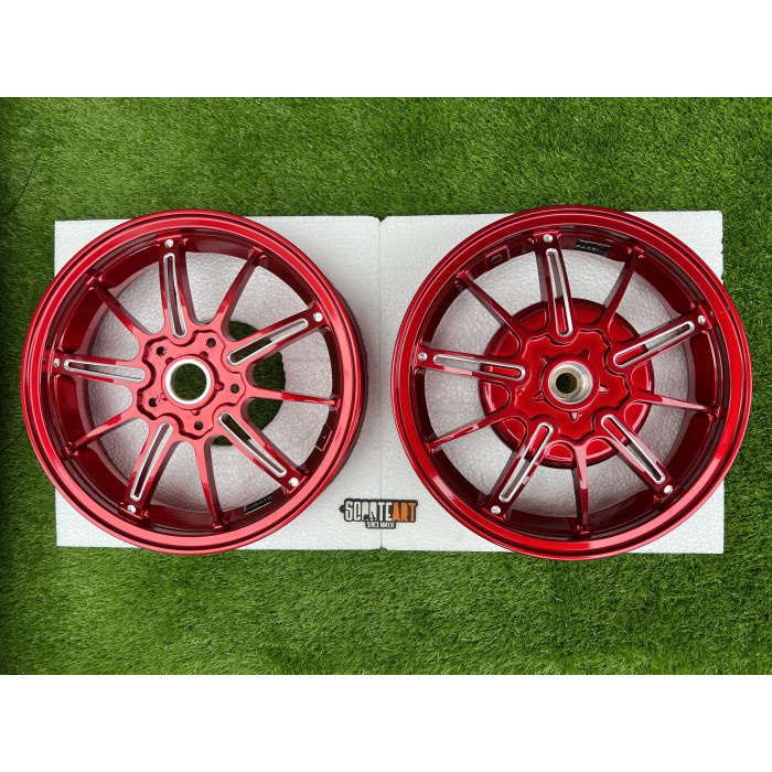 Jual Velg Riezto Drag Rims Vespa Sprint Primavera S LX R12 Candy Red ...