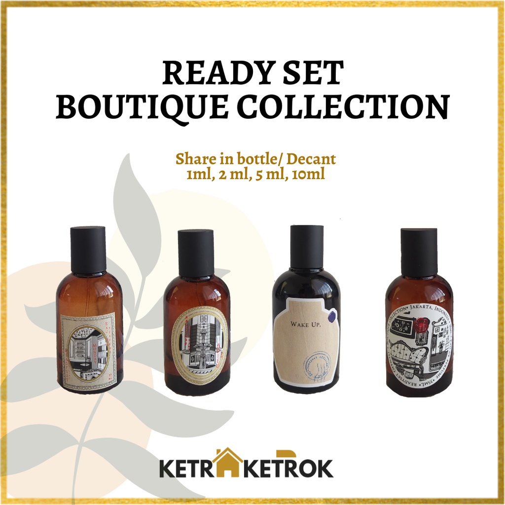 Jual DECANT SHARE Parum Perfume Ready Set Boutique Collection Monday ...
