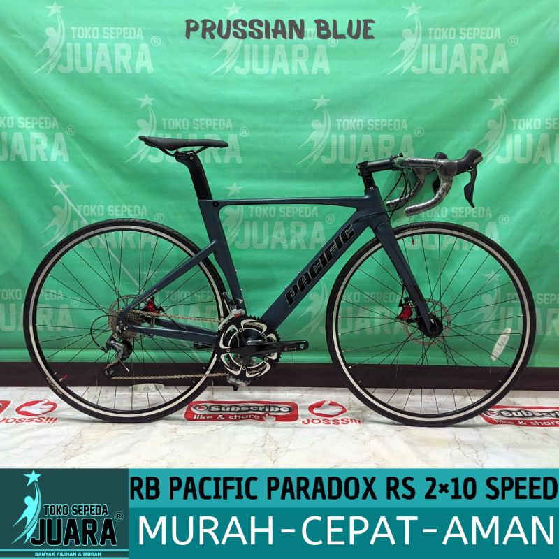 Jual SEPEDA BALAP PACIFIC PARADOX RS 2×10 SPEED ROADBIKE 700C (SOLO ...