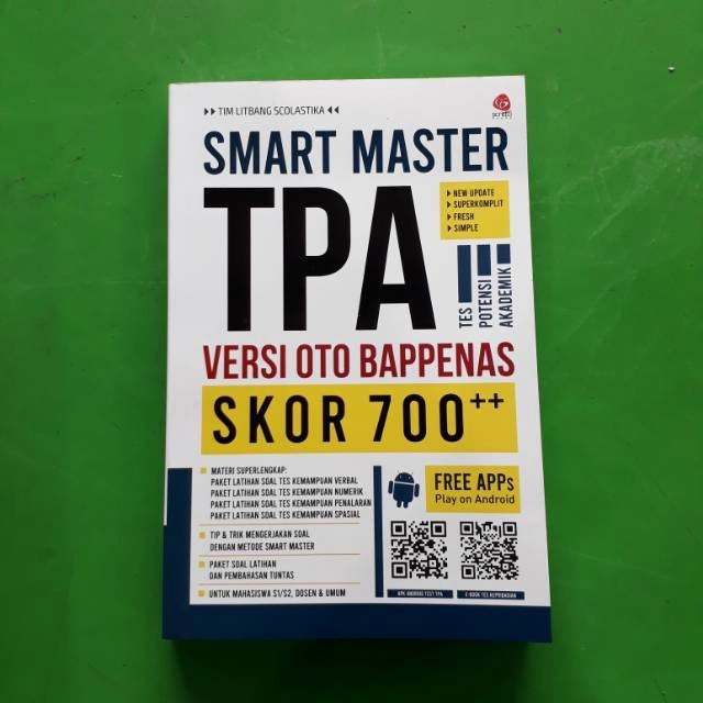 Jual Terlaris Buku Smart Master Tpa Versi Oto Bapenas Skor 700 ...