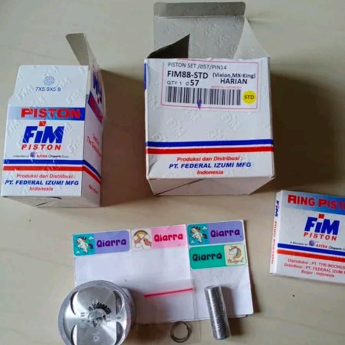 Jual Piston Kit Seher Fim 88 Izumi Racing Vixion Mx King Old New R15 ...