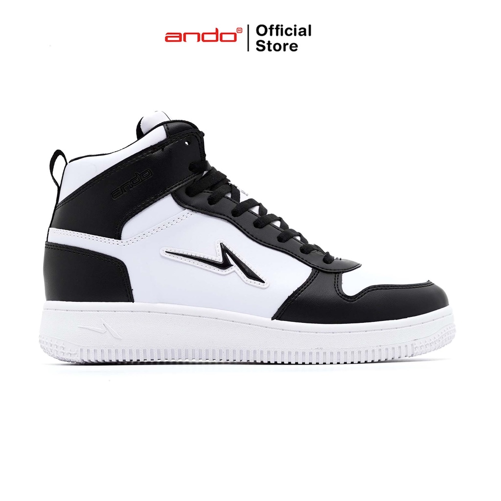 Jual Ando Official Sepatu Sneakers Tricks High Pria Dewasa - Putih ...