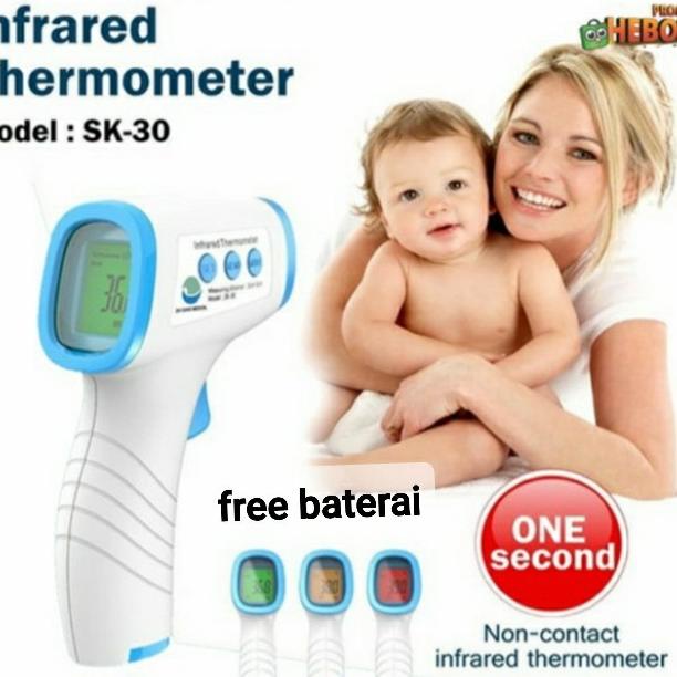 Jual Termometer Digital Infrared Termogun non laser | Shopee Indonesia