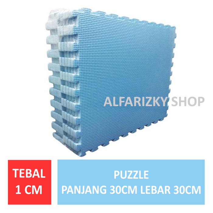 Jual ALAS LANTAI BERMAIN ANAK MATRAS TIKAR KARPET PUZZEL POLOS ...