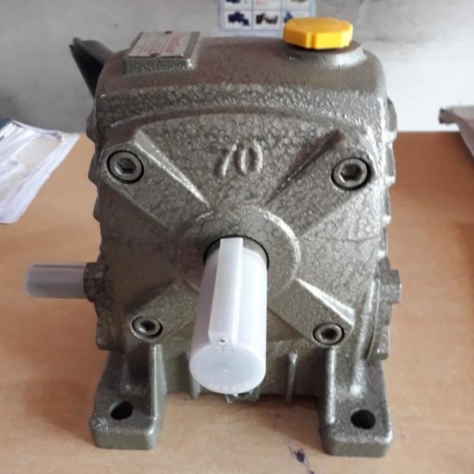 Jual Speed Reducer Gear Box WPA 70 Ratio 10 - 60 GEARBOX gon | Shopee ...