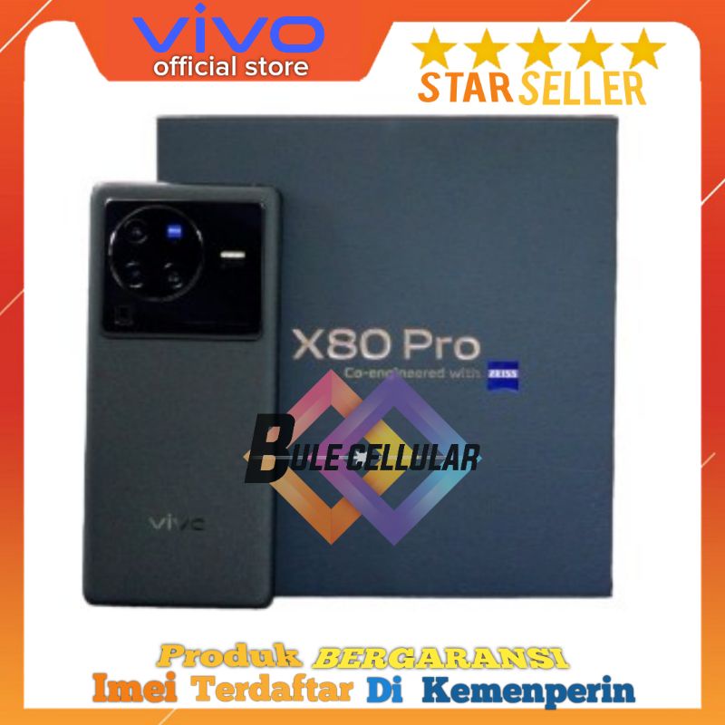 Jual VIVO X80 PRO (5G) RAM 12/256GB | X80 (5G) 12/256GB ORIGINAL VIVO ...