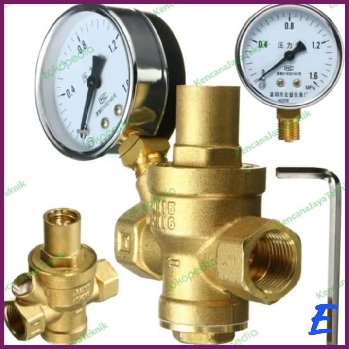 Jual PRV PRESSURE REDUCING VALVE KUNINGAN / BRASS DRAT 2" INCH DN50 ...