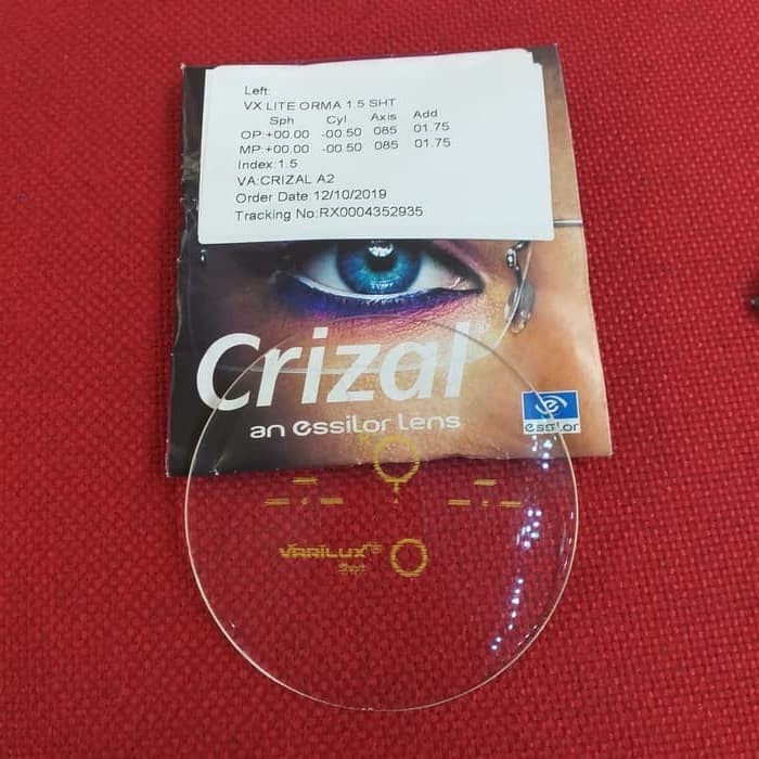 Jual lensa progressive essilor varilux start crizal clear blueuv ...