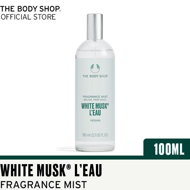 Jual The Body Shop White Musk L'eau Fragrance Mist 100ml | Shopee Indonesia