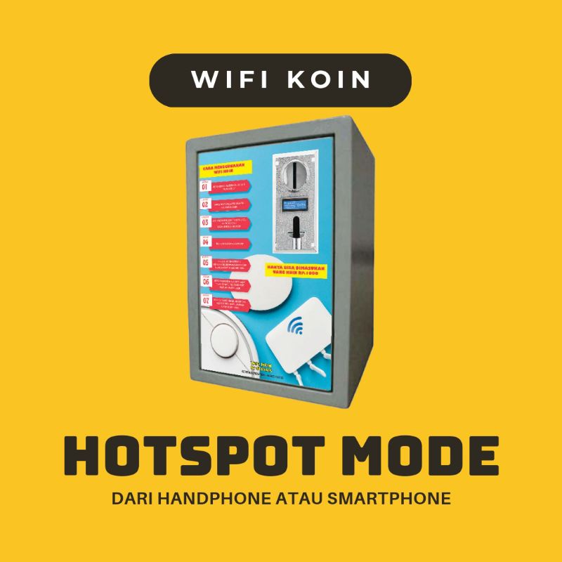 Jual ALAT WIFI KOIN PAKET USAHA HOTSPOT (MODE HOTSPOT DARI HANDPHONE ... Jual ALAT WIFI KOIN PAKET USAHA HOTSPOT (MODE HOTSPOT DARI HANDPHONE ...