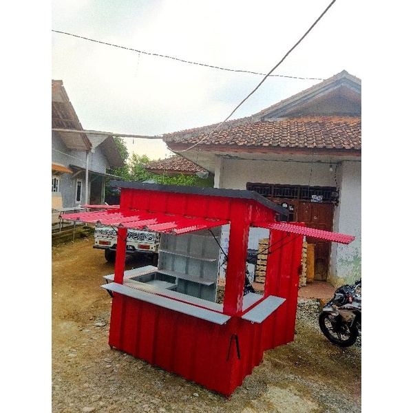 Jual Booth Container Gerobak dagang | Shopee Indonesia