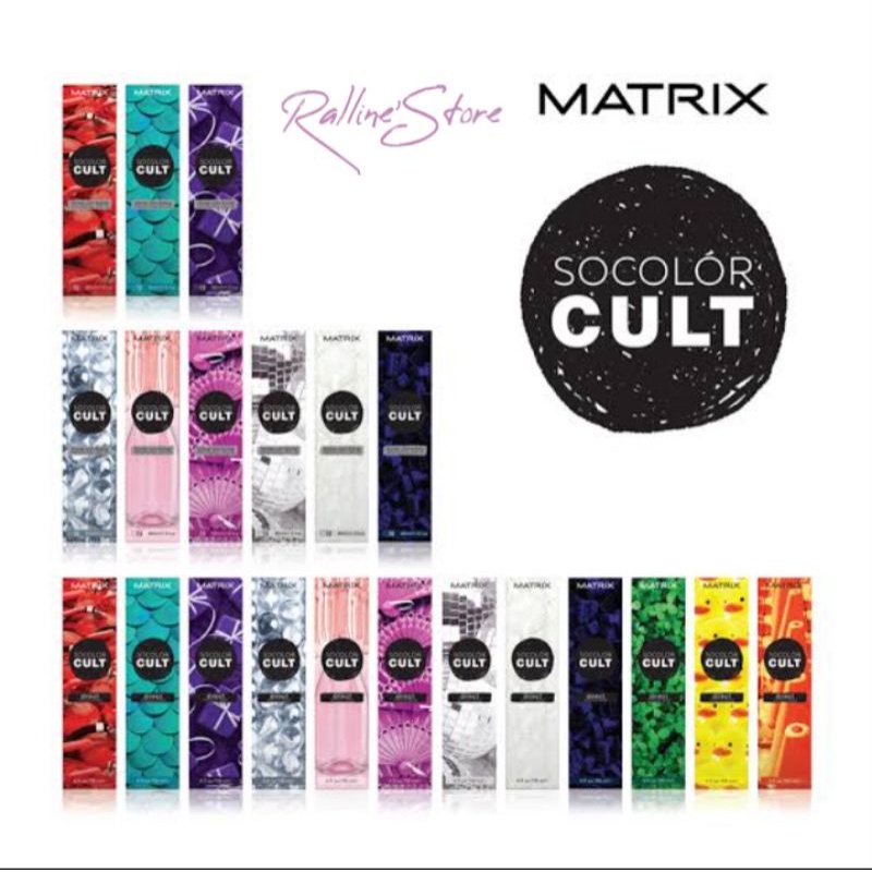 Jual MATRIX SOCOLOR CULT Permanent Hair Colour Fuchsia Flamenco _Netto ...