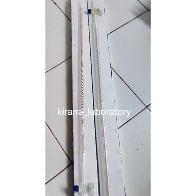 Jual Cod - buret 25ml PYREX keran kaca - buret 25 ml pyrex - alat ukur ...