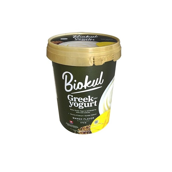 Jual BIOKUL GREEK YOGURT MANGO 473 GR - YOGURT | Shopee Indonesia