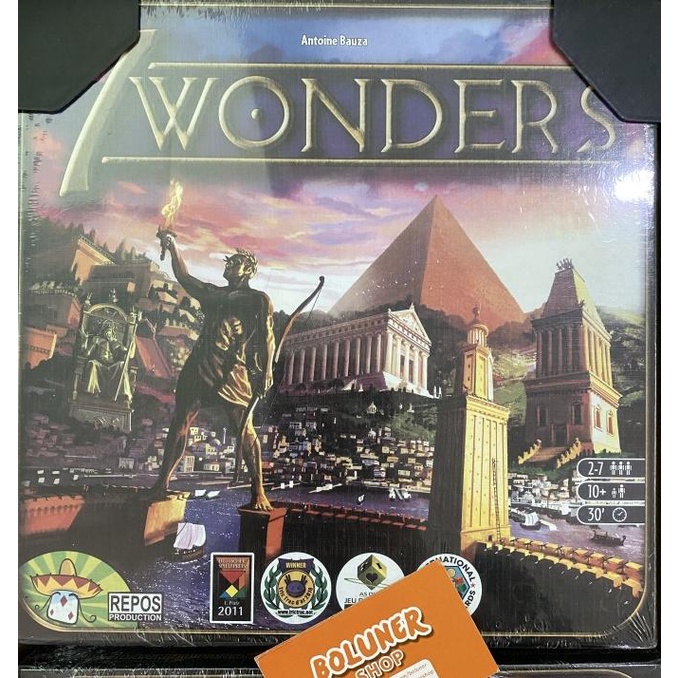 Jual Board game 7 wonders boardgame seven wonders | Shopee Indonesia
