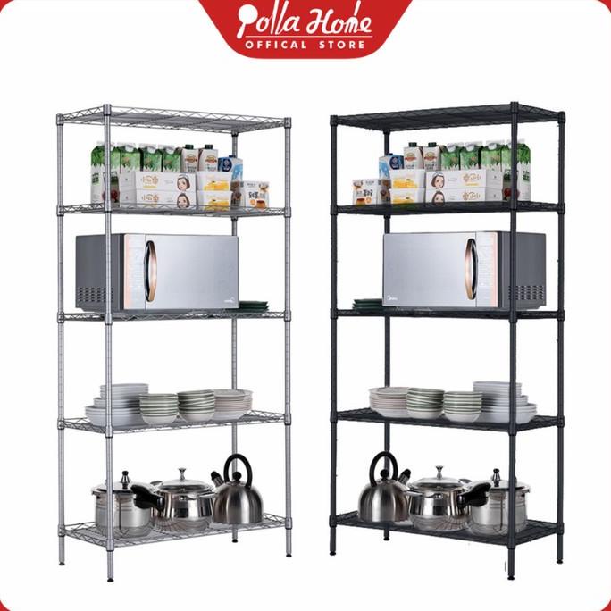 Jual Rak Dapur Serbaguna Adjustable Rak Dapur Tingkat Rak Susun ...