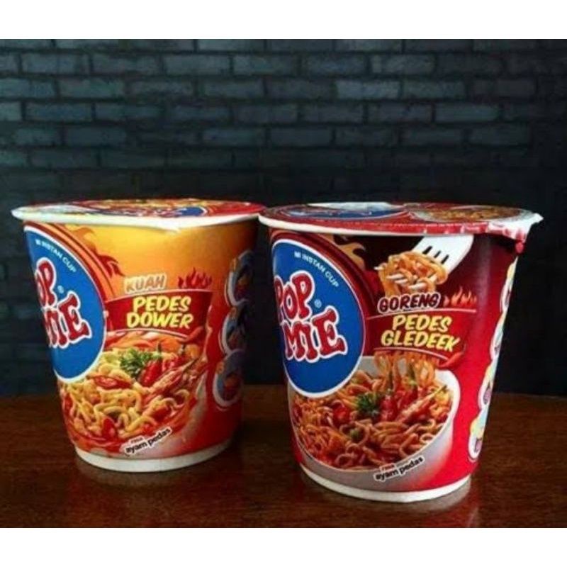 Jual Indomie Pop Mie Gledek Dower 75gr | Shopee Indonesia
