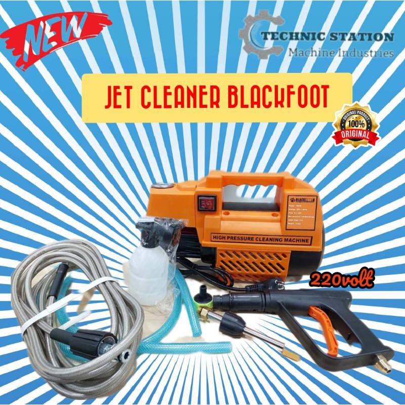 Jual BLACKFOOT MESIN CUCI MOBIL MOTOR STEAM JET CLEANER 120 BAR ...