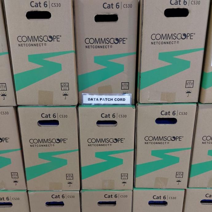 Jual Kabel Lan Utp Commscope Cat 6 @305 Meter / Amp Cat6 / Commscope ...