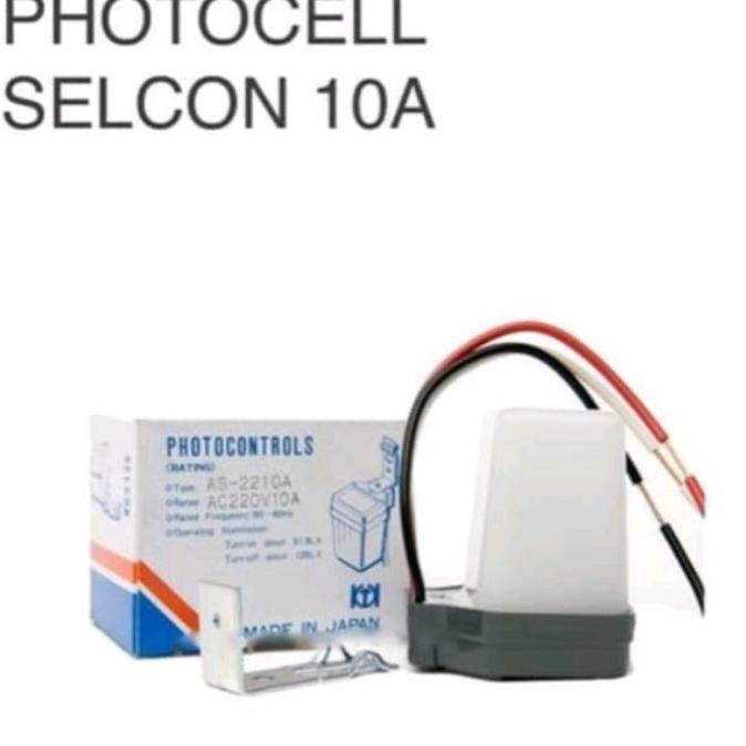 Jual Sensor Cahaya / Photo Sensor / Photocell 10A Model Selcon | Shopee ...