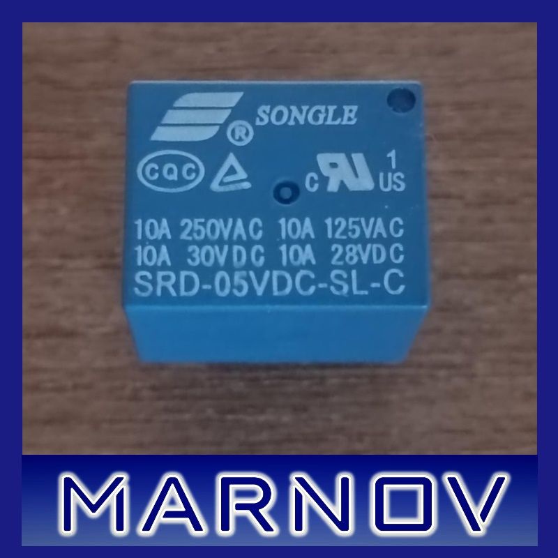 Jual Relay 5V Biru 5Pin 5 Pin 5P | Shopee Indonesia